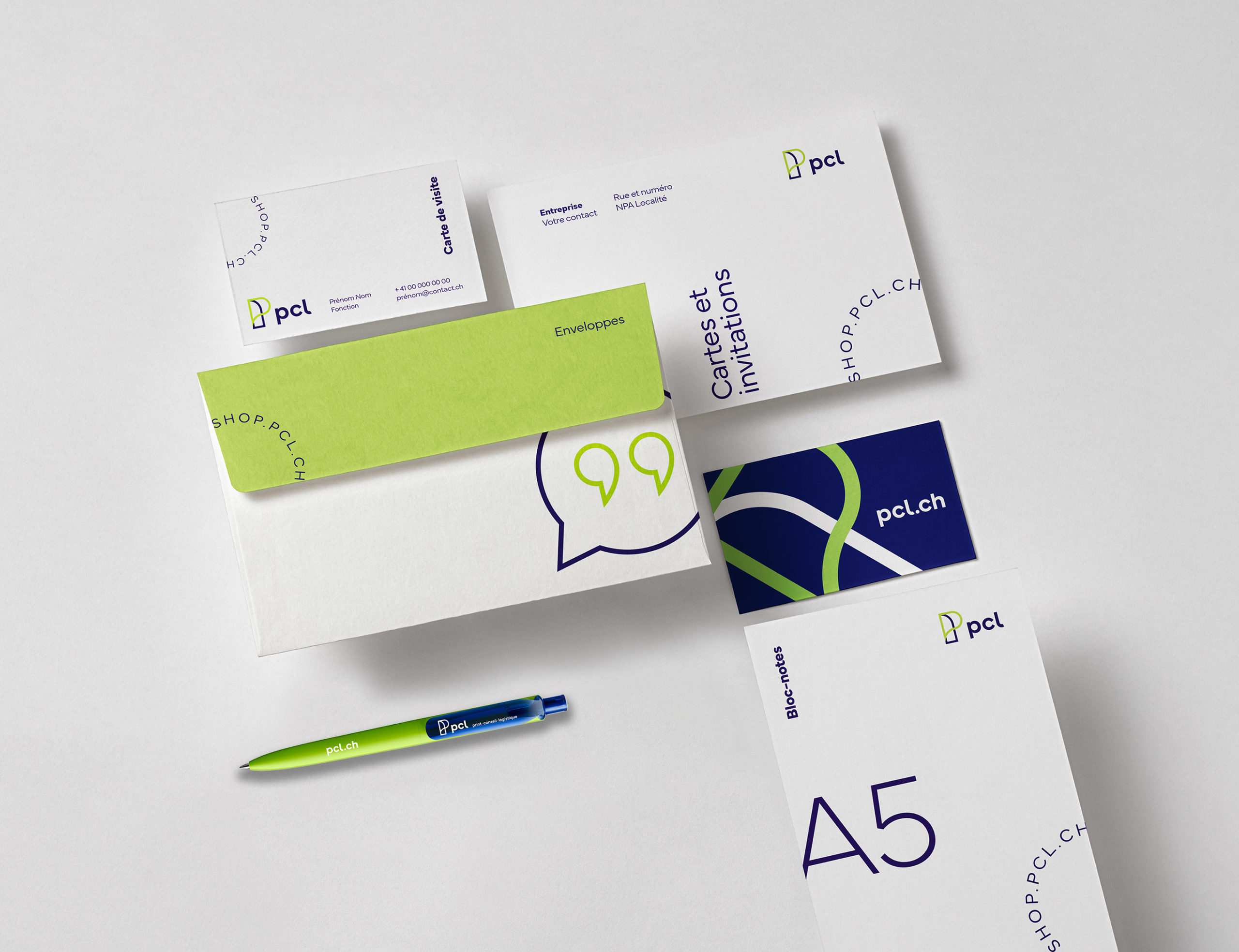Nouvelle identité visuelle - PCL Print Conseil Logistique